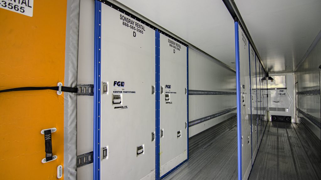 Multi Temperature Refrigerated Trailers - Sonsray Rental and Leasing