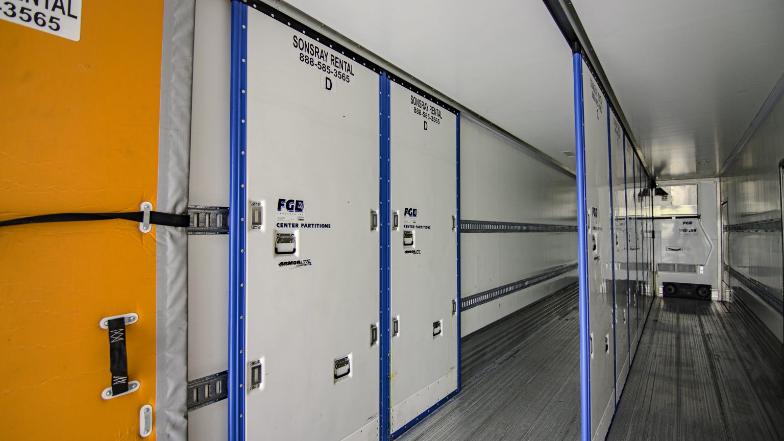 Multi Temperature Refrigerated Trailers - Sonsray Rental and Leasing